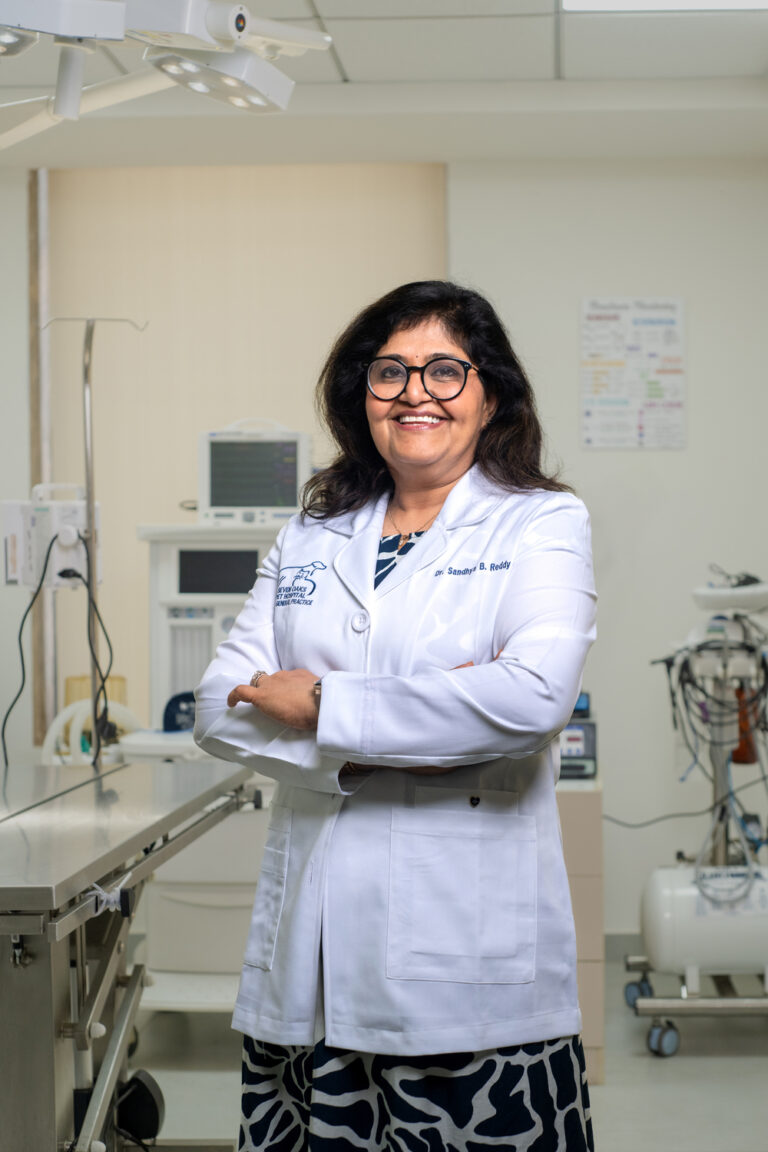 About Dr. Sandhya - Sevenoaks Pet Hospital